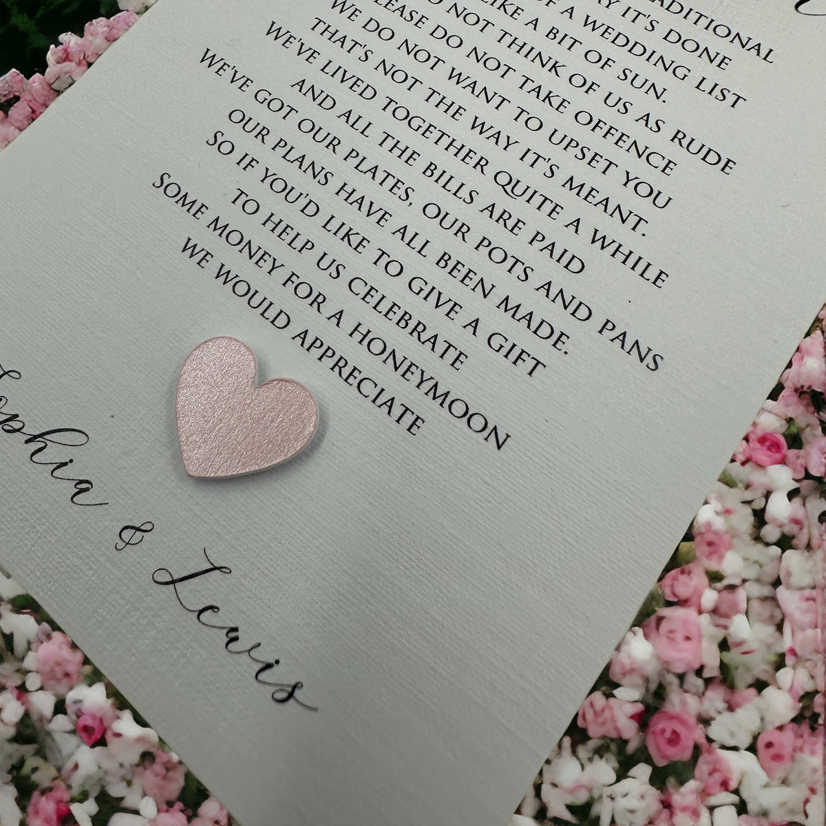 SOPHIA Gift Poem Card – Occasions by Rebecca Ltd