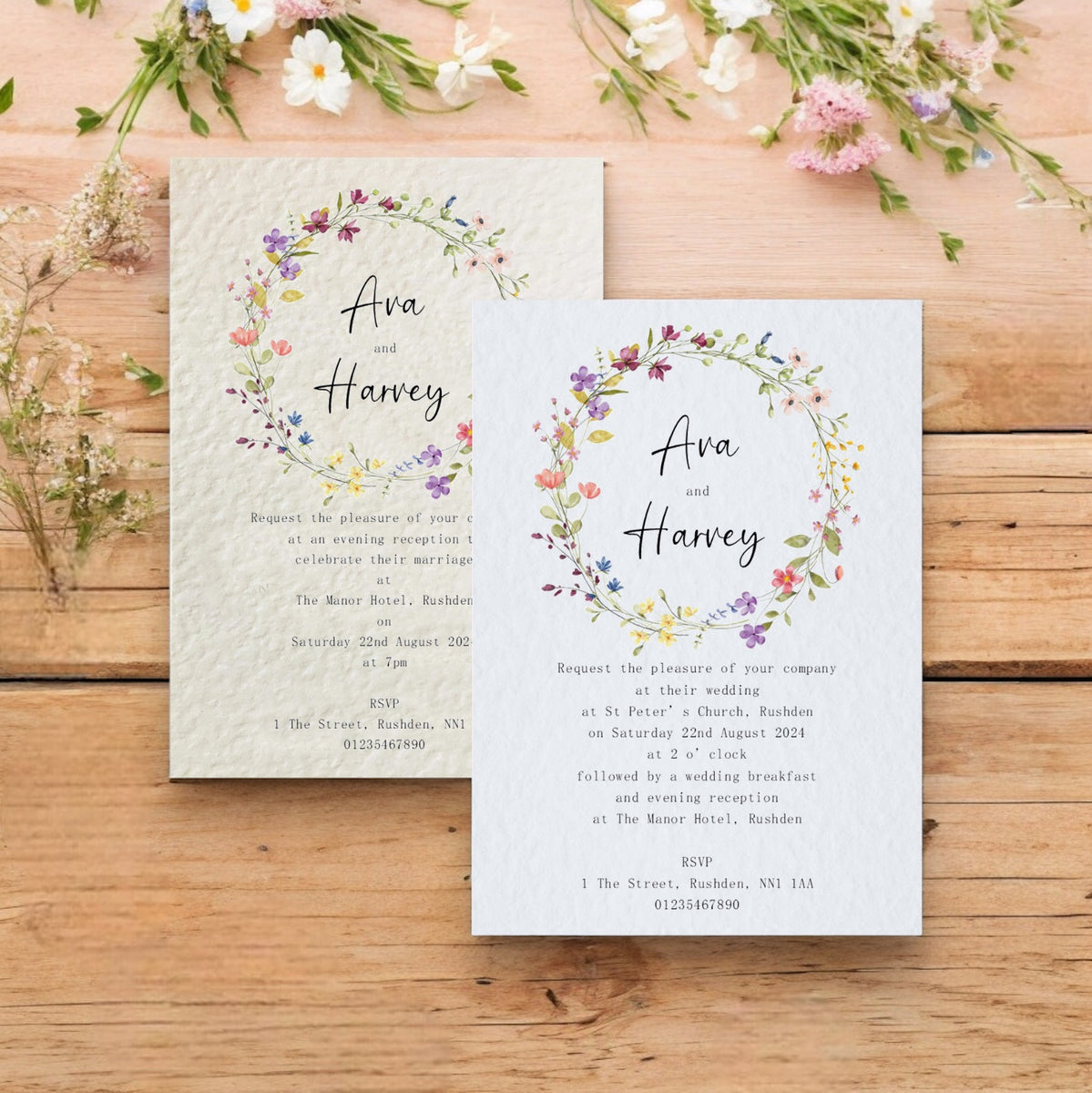 AVA Day or Evening Invites – Occasions by Rebecca Ltd